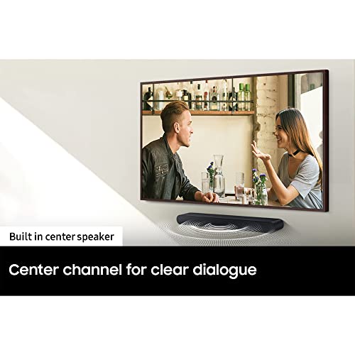 SAMSUNG HW-S50B 3.0ch All-in-One Soundbar w/Dolby 5.1 DTS Virtual:X 2022 Bundle with Universal Soundbar Bracket Mount + HDMI Cable + Entertainment Essentials Bundle + 1 Year Protection Pack