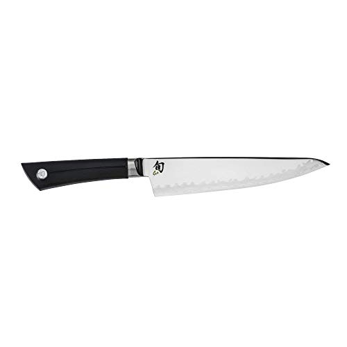 Shun Cutlery Sora Chef's Knife 8β & Saya Sheath, Universal Fit for Chef and Santoku Knives, 7-8 Inch, Beech Wood,