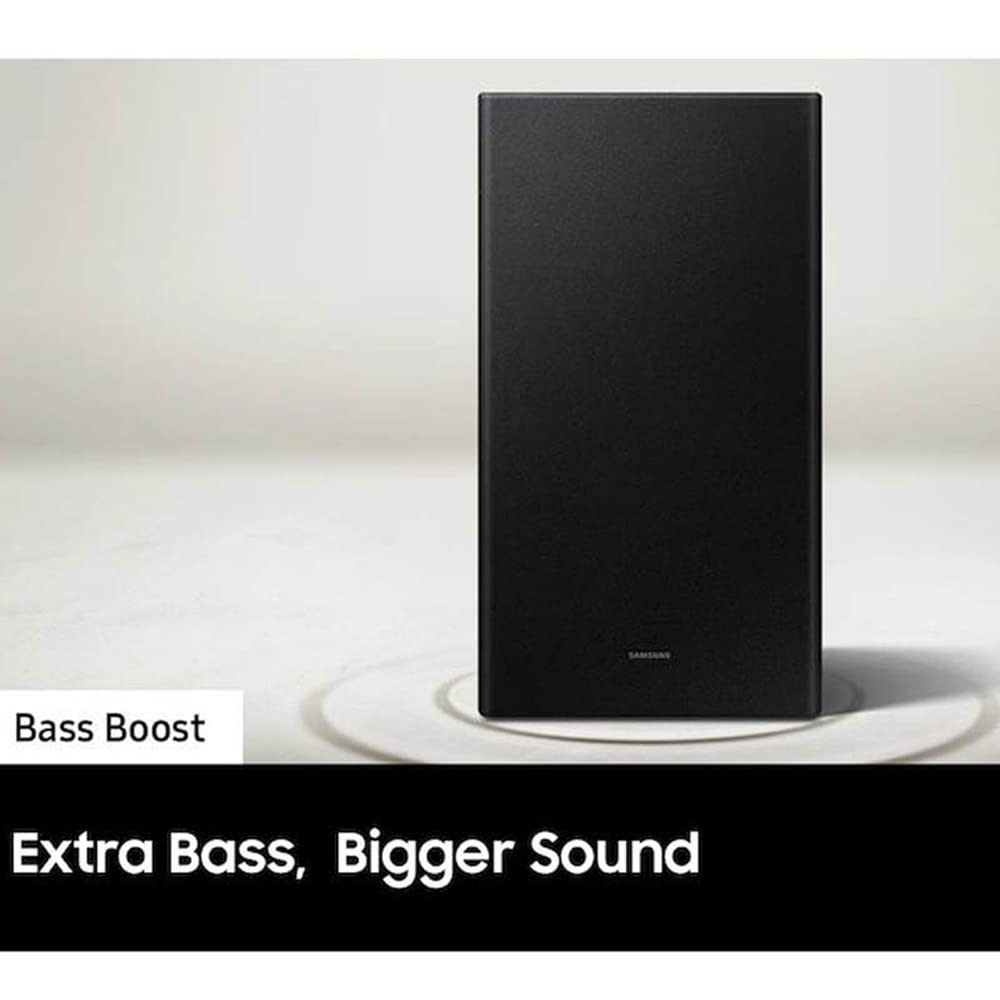SAMSUNG HW-B650 3.1ch Soundbar with Dolby 5.1 DTS Virtual:X 2022 Bundle with Universal Soundbar Bracket Mount + HDMI Cable + Entertainment Essentials Bundle + 1 Year Protection Pack