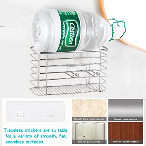 YQh Hair Tool Organizer,Hair Dryer Holder,Hair Styling Tool Organizer Basket for Bathroom,Stainless Steel Hair Dryer Holder Storage,Wall Mounted Tool Organizer Storage Basket for Hair Drye