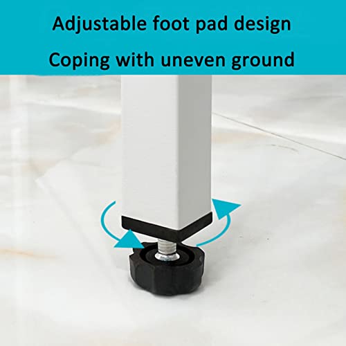 BKGDO Washer Storage Frames Floor Standing for Over Toilet,Bathroom Shelf,Multi-Purpose Washinghine Shelf,Washinghine Storage Rack Bathroom Organizer/White