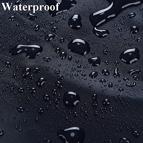 Tri-Fold Mattress Carry Case Bag Skyour Waterproof Foldable Memory Foam Narrow Twin Mattress Cases Cover Sturdy Carrying Storage Bags for 4-6in Queen Tri-Fold Guest Bed Mattress 40x18x28in