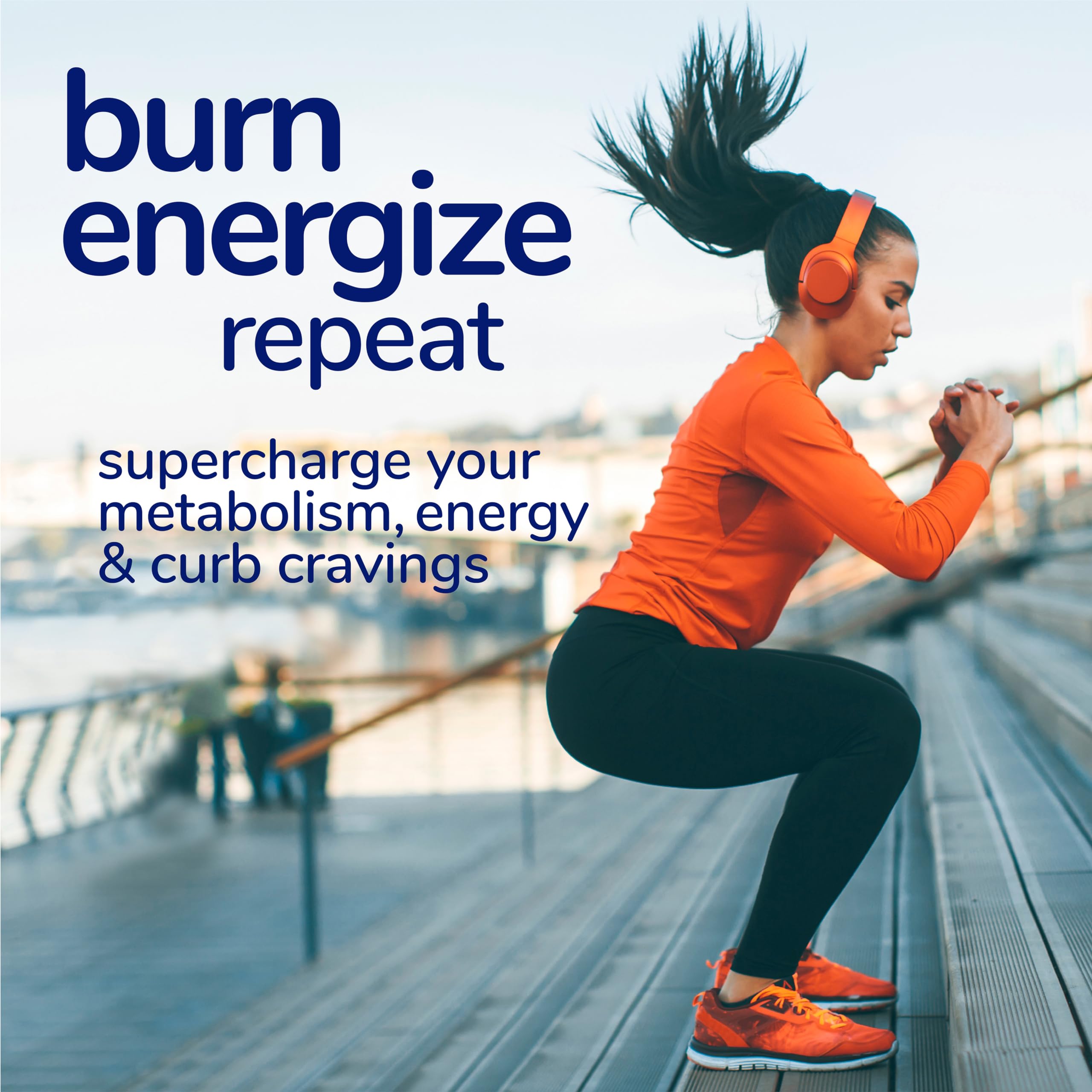 her own Boost, Helps Boost Energy, Supports Metabolism, Proprietary Thermogenic Blend, Green Tea Leaf Extract, Gluten and Soy Free, Vegan, 60 Capsules, 30 Servings, Small, Multi