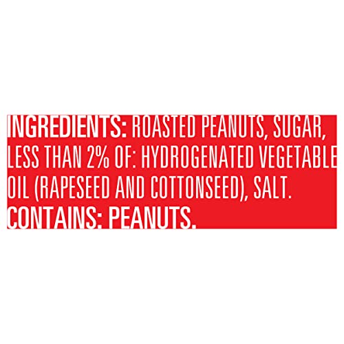 Peter Pan Crunchy Peanut Butter, Made with Roasted Peanuts, Great for Peanut Butter and Jelly Sandwiches and Peanut Butter Snacks, Gluten Free Peanut Butter, 16.3 OZ Jar (12 Count)