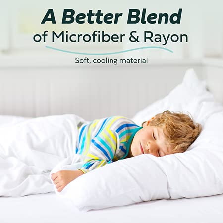 Mandarin Home Collection Ultra Soft Rayon Derived from Bamboo Plush Mattress Topper - Premium Mattress Pad - King