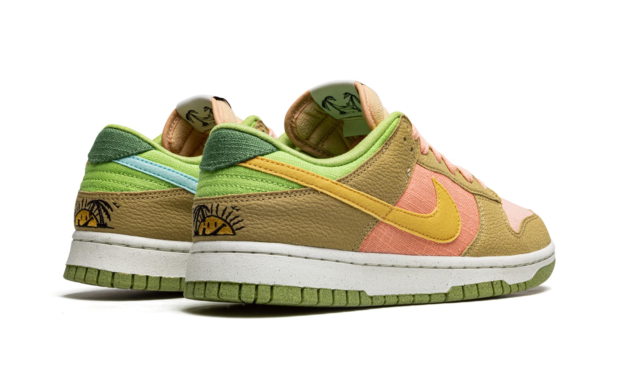 Nike Mens Dunk Low DM0583 800 Sun Club - Size 9