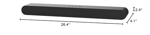 SAMSUNG HW-S50B/ZA 3.0ch All-in-One Soundbar w/Dolby 5.1, DTS Virtual:X, Q Symphony, Built in Center Speaker, Adaptive Sound Lite, Bluetooth Multi Connection, 2022 (Renewed)