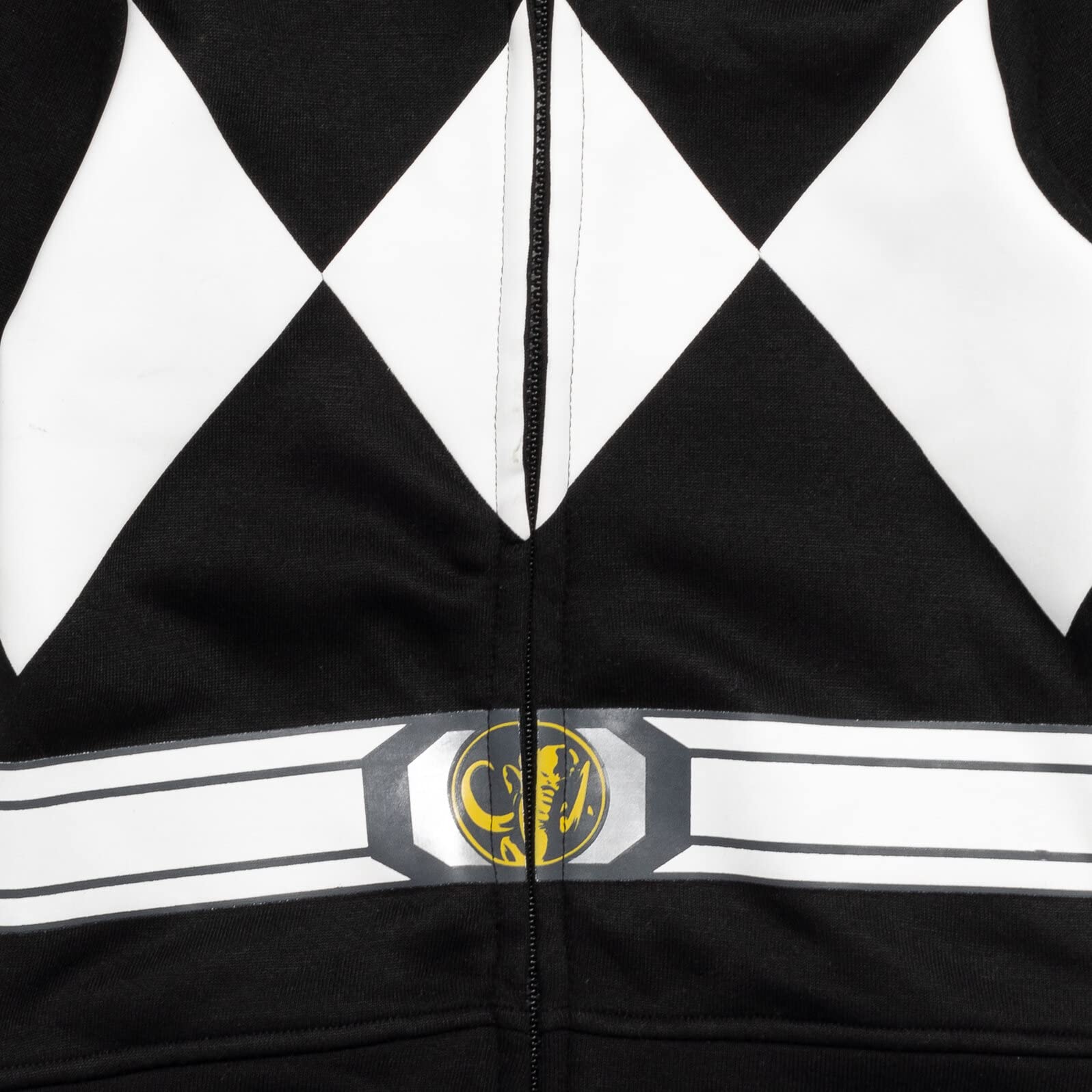 Power Rangers Black Ranger Toddler Boys Fleece Zip Up Hoodie 5T