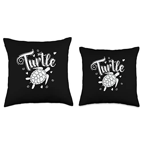 Turtle reptile dorsal carapace old Sauropsida Turtle Reptile Water Back Tank Animal Throw Pillow, 16x16, Multicolor