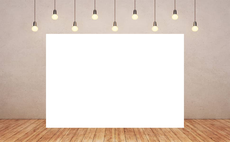 Yeele 7x5ft Backdrop Customized Your Image Logo Backdrop Cover DIY Background for Photography Kids Birthday Baby Shower Gender Reveal Wedding Anniversary Conference Table Decor White-Rectangle