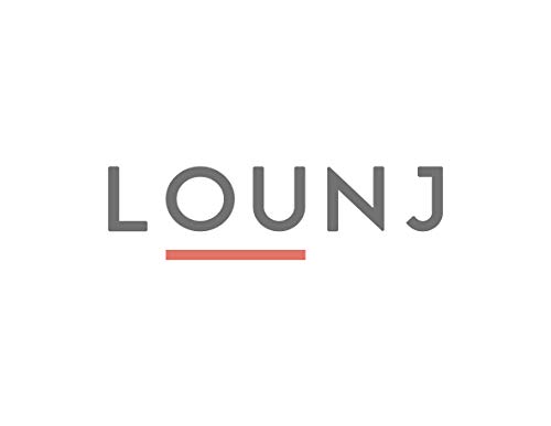 LOUNJ Gel Memory Foam Mattress Topper, Made in USA (Full XL)