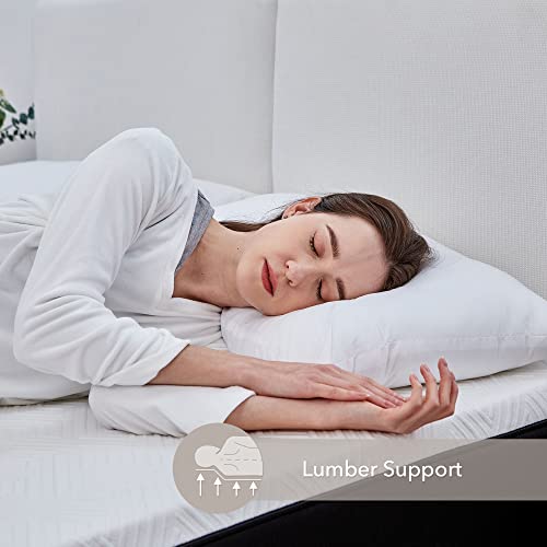 KISLOT KS 10 Inch Full Memory Foam Mattress β Soft and Breathable Bamboo Cover and Cooling Gel Infused Memory Foam β Fiberglass Free