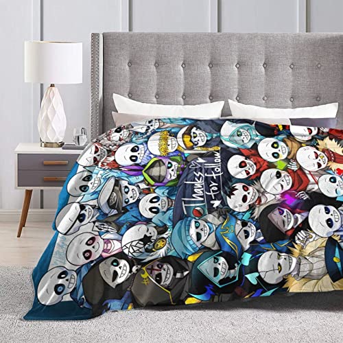 Throw On The Bed Ultra-Soft Micro Fleece Blanket Microfiber Blanket for Bedding Sofa and Travel 50x40