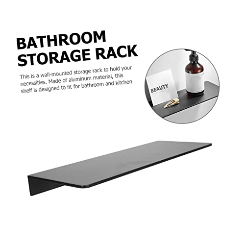 DOITOOL 1pc Shelf Tray Wall Mounted Shelves for Storage Metal Shelf Sink Shelf Floating Wall Shelves Bathroom Wall Shelves Shower Corner Shelf Bathroom Shelf Toilet Rack Simple Dresser