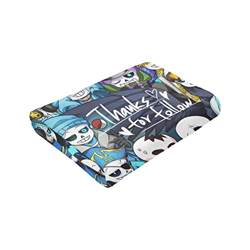 Throw On The Bed Ultra-Soft Micro Fleece Blanket Microfiber Blanket for Bedding Sofa and Travel 50x40
