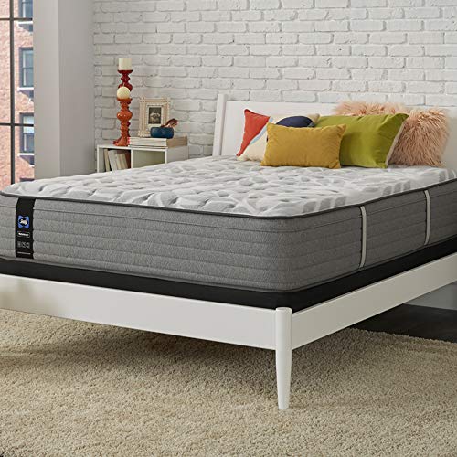 Sealy Posturepedic Spring Silver Pine Faux Eurotop Firm Feel Mattress, Queen