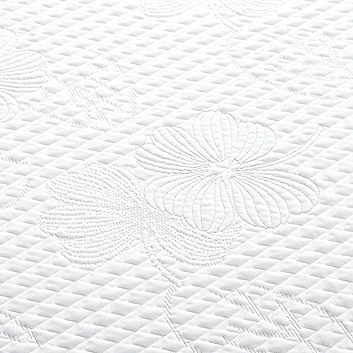 PrimaSleep 7 Inch Gel Infused Superior high-Density Memory Foam Mattress, CertiPUR-US® Certified, Blue, Queen