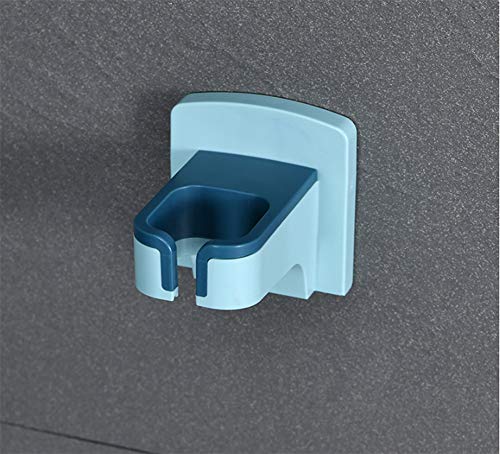 AKOAK 3 Pcs Hair Dryer Holder Stainless Steel Wall Mounted Hair Care Tool Holder Waterproof and Perforation-Free Bathroom Storage Rack