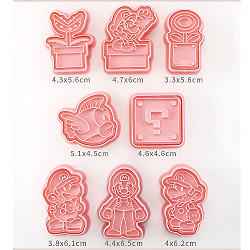 Mario Cookie Cutters, Mario Cookie Cutter Set, Mario Bros Cookie Cutter, Mario Mold, Mario Brothers Cookie Cutters, Mario Bross Cookie Cutter, Cookie Cutter Mario, Molde De Mario Bros