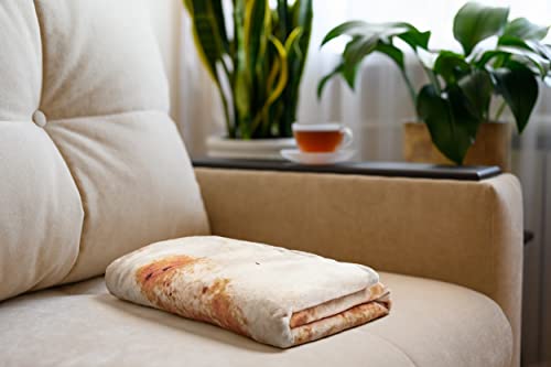 Arepa Blanket, Cobija de Arepa, Venezuelan, Colombian, Double-Sided Throw Blanket, Flannel Arepa Criolla, Soft Throw Blanket, Fun Gift, Novelty, 71 inches, Regalo