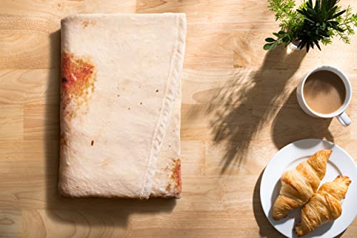 Arepa Blanket, Cobija de Arepa, Venezuelan, Colombian, Double-Sided Throw Blanket, Flannel Arepa Criolla, Soft Throw Blanket, Fun Gift, Novelty, 71 inches, Regalo