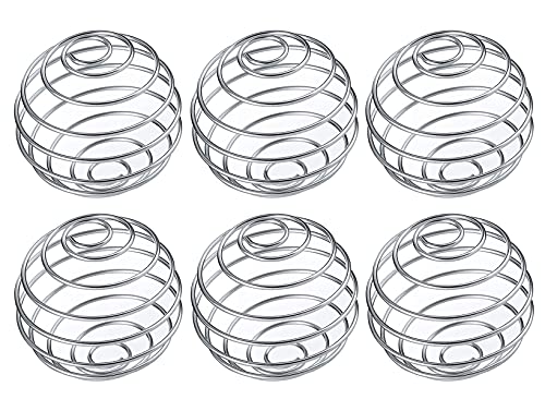 6 PCS Shaker Balls Milkshake Protein Whisk Ball Stainless Steel Wire Mixers for Shaker Cup Bottle (2 In)