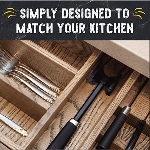 Checkered Chef Meat Tenderizer Hammer - Dishwasher Safe Metal Kitchen Mallet for Tenderizing Chicken, Beef, Pork & Nuts with Non-Slip Grip