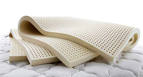 Cotton Covered Vytex 100% Natural Latex Topper Firm Collection The Only Virtually Allergy Free Latex 1" Inch - Firm Queen Size 1" Inch