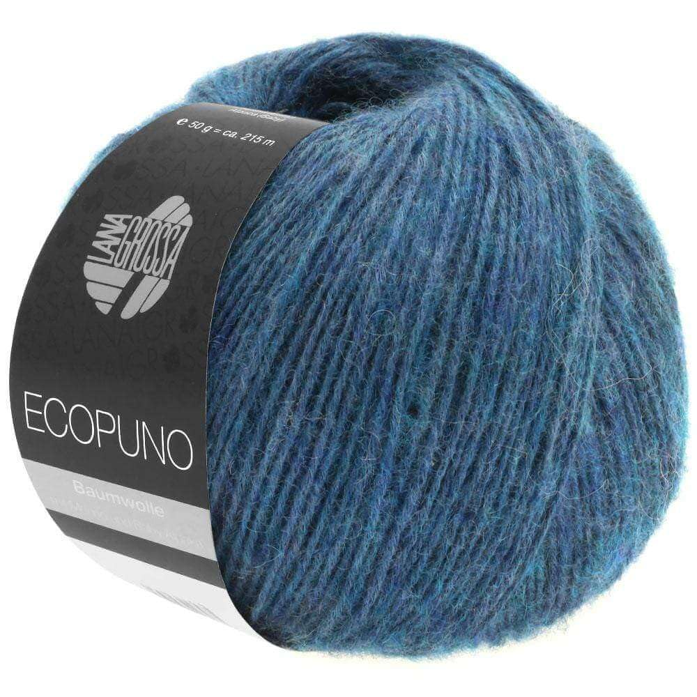 Lana Grossa Ecopuno, 76 Dark Blue Yarn