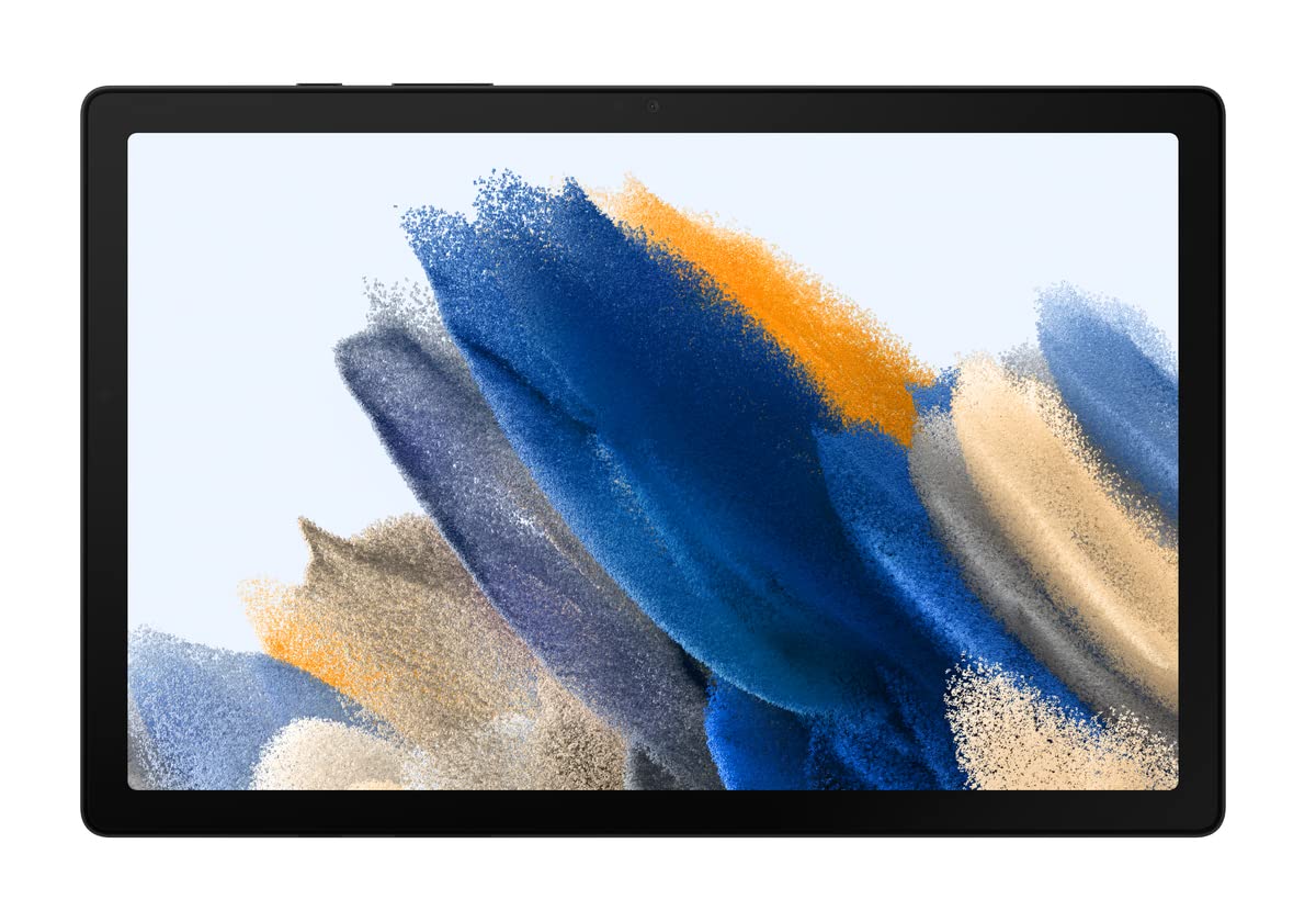 Samsung Galaxy Tab A8 Android Tablet, 10.5” LCD Screen, 64GB Storage, Long-Lasting Battery, Kids Content, Smart Switch, Expandable Memory, Dark Gray (Renewed)