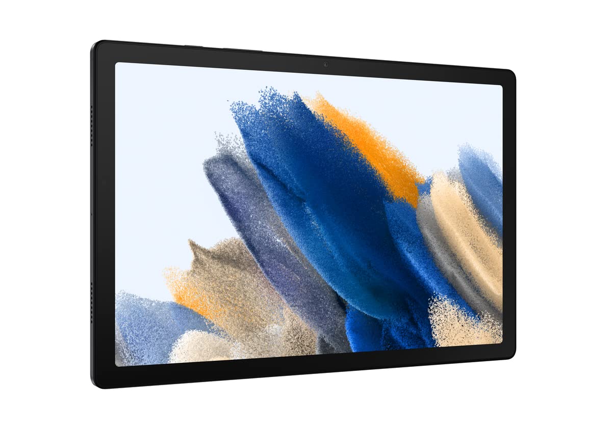 Samsung Galaxy Tab A8 Android Tablet, 10.5” LCD Screen, 64GB Storage, Long-Lasting Battery, Kids Content, Smart Switch, Expandable Memory, Dark Gray (Renewed)