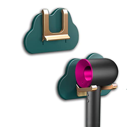 Hair Dryer Holder Wall Mounted Self Adhesive,Bathroom Hair Blow Dryer Rack, Hair Tool Organizer