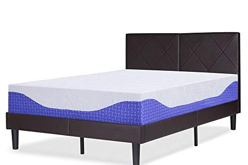 SLEEPLACE 12 Inch METIS Multi Layer Memory Foam Mattress Cobalt Blue (KING)
