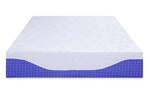 SLEEPLACE 12 Inch METIS Multi Layer Memory Foam Mattress Cobalt Blue (KING)