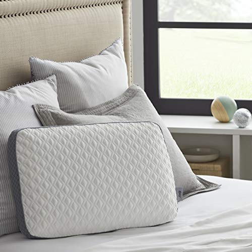 Sealy 3-Inch SealyChill Gel Memory Foam Full Mattress Topper + Molded Memory Foam Pillow Set