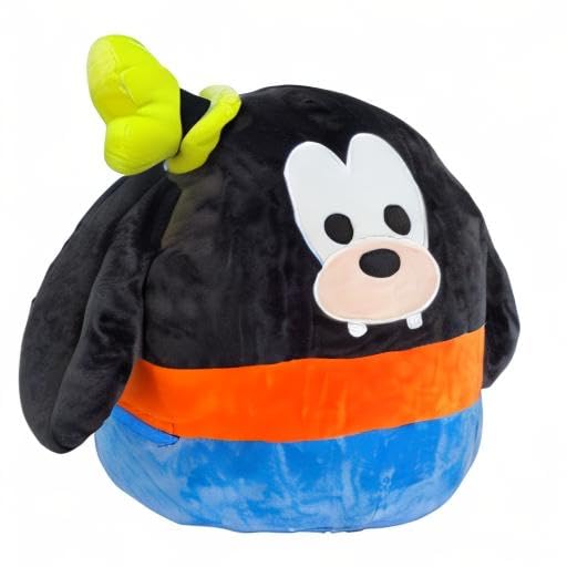 Squishmallows Official Kellytoy Disney Characters Squishy Soft Stuffed Plush Toy Animal 5” inch (Goofy)