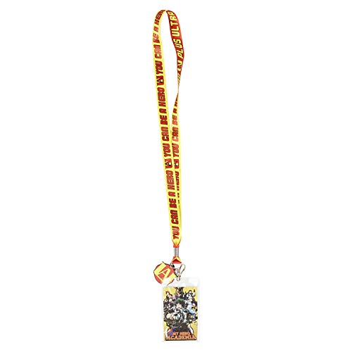 My Hero Academia Throw Blanket - Shoto, Izuku & All Might Soft Fleece Throw Blanket Lanyard and Sticker (All Might)