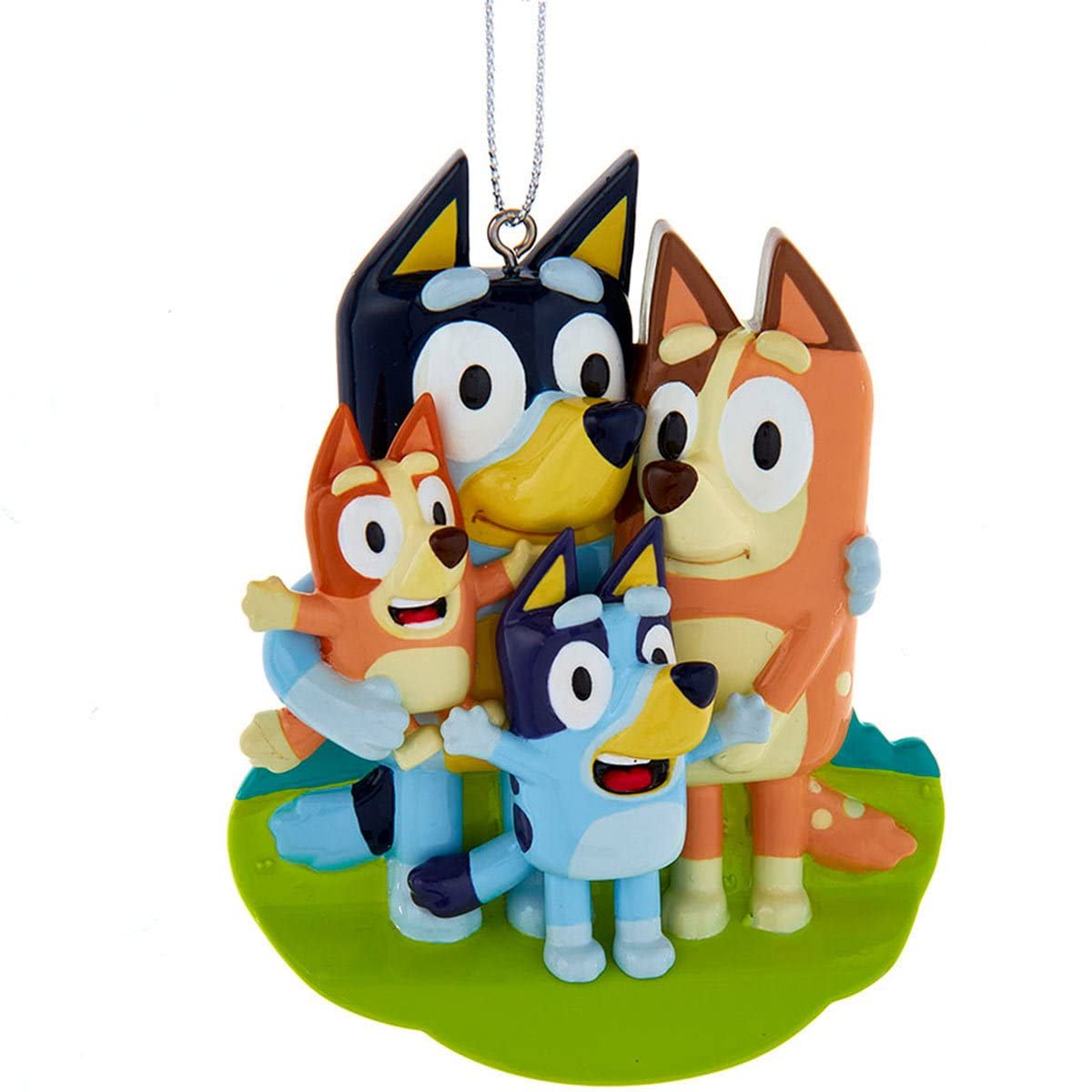 Bluey Ornament Officially Licensed Bluey Family Christmas Ornament Bluey Bingo Mum Dad Hanging Christmas Tree Ornament Decoration Decor