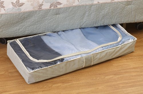 Household Essentials Underbed Storage Chest, Sage Green