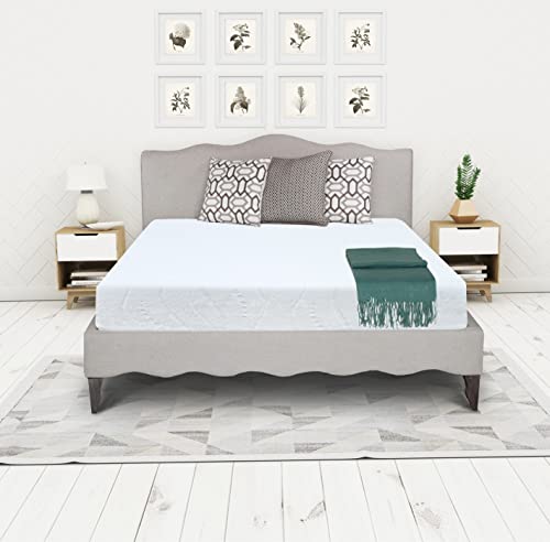 Irvine Home Collection California King Size 8-Inch, Gel Memory Foam Mattress, Medium Firm Feel, Breathable, Cool Sleep and Pressure Relief, CertiPUR-US Certified, Temperature Balanced (1500CK)