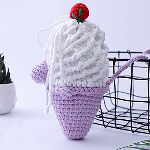 Blue Soft Acrylic Cotton Crochet Yarn DIY Knit Sweater Scarf Gloves Yarn Knitting Materials 240g