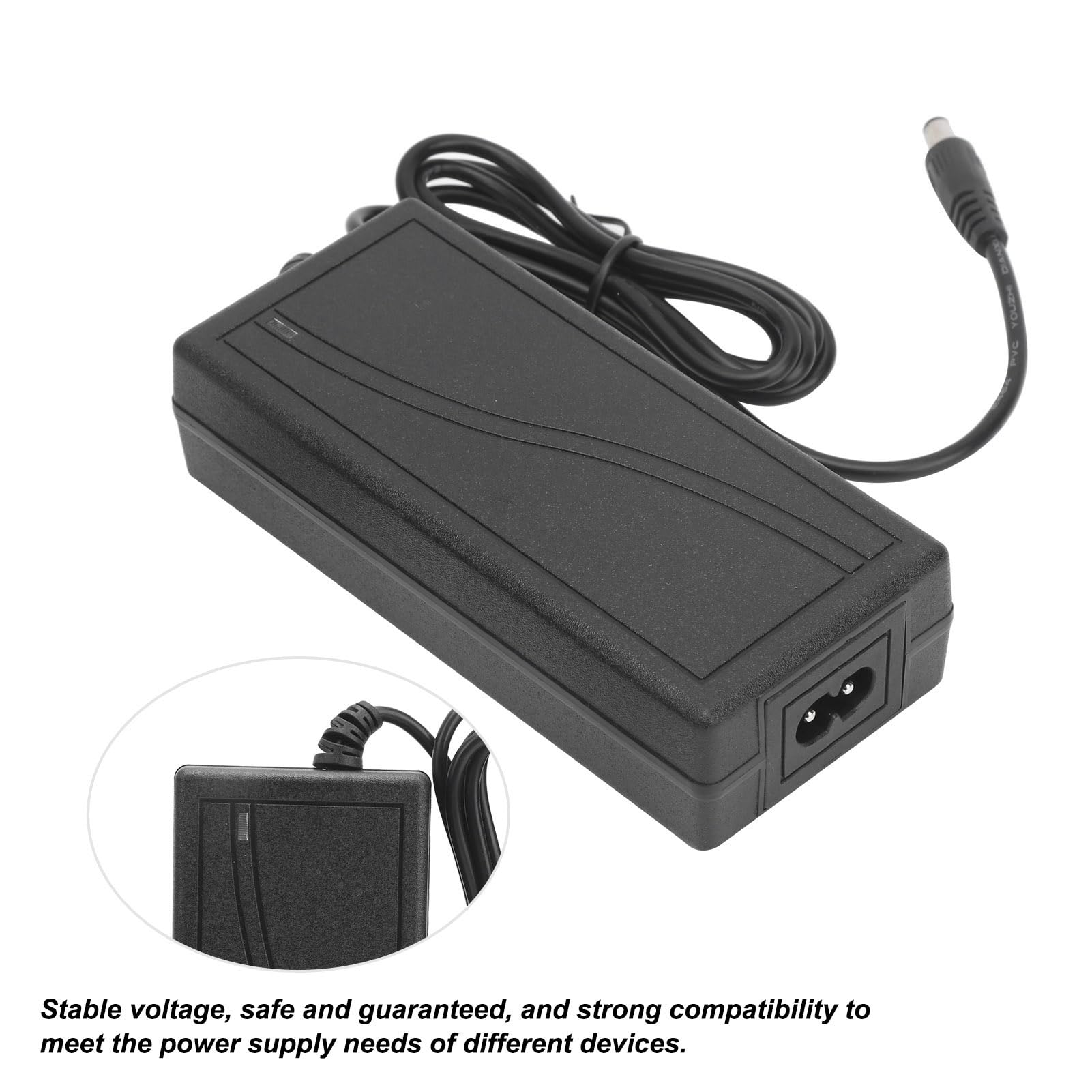 Lithium Battery Charger, 100-240V US Plug 42V 1.5A Lithium Battery Charger Electric Scooter Charging Adapter Charger for 42V 2A Electric Scooter Charger
