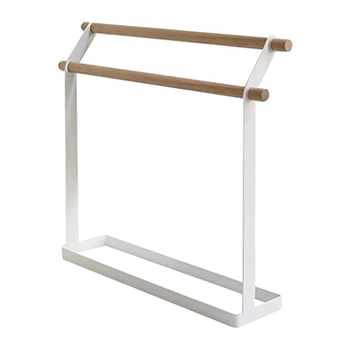 FCMLD Removable Towel Holder Jewelry Stand Loor-Standing Towel Rack Accessories for Bathroom Living Room 38 X 32 X 8cm