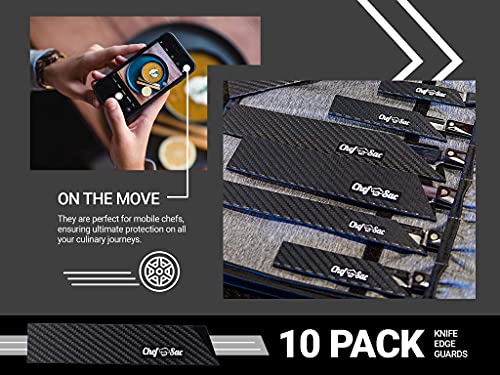 Chef Sac Traveller Backpack with 10-Pack Knife Guards Included
