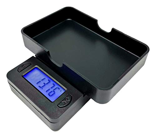 CR Scale Digital Pocket Scale - 1pc Premium Food Scale 100g by 0.01g Digital Grams Scale Weight Scale Kitchen Scale Black Gram Scale Portable Scale Digital Food Scale (JDS-P100) (Battery Included)