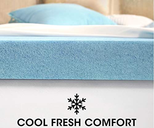 Serta Perfect Sleeper - Queen - 3 Inch - Gel Swirl Memory Foam Mattress Topper - 60" x 80" x 3"