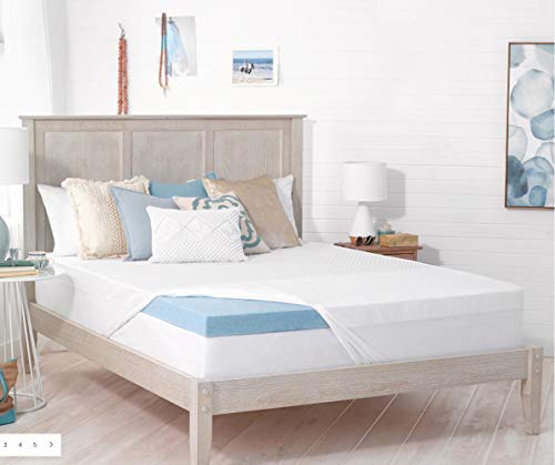 Serta Perfect Sleeper - Queen - 3 Inch - Gel Swirl Memory Foam Mattress Topper - 60" x 80" x 3"