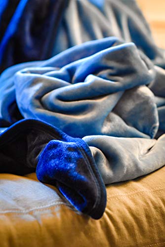 Dormitory 101 UNC Chapel Hill Tar Heels Premium Quality Plush Fleece Blanket - X Large 60"X80". Fits Queen or Twin XL Bedding. Great Gifts