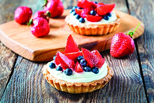 Mrs. Anderson’s Baking Dual-Sided Pastry Dough Tart Tamper, Hardwood, 6-Inches