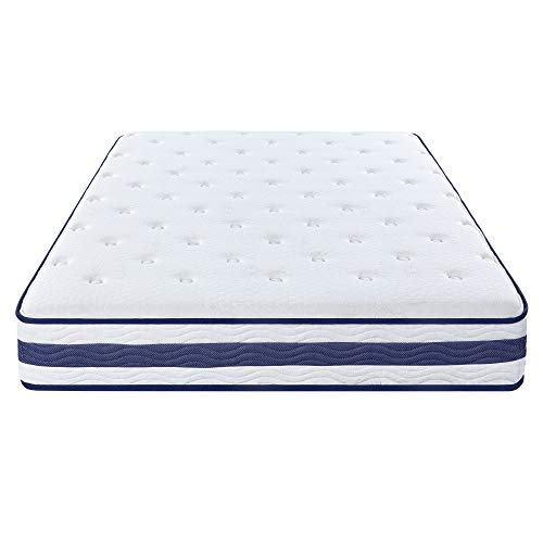 Olee Sleep 11 Inch Coastline Gel Memory Foam InnerSpring Hybrid Mattress, Mattress In a Box, CertiPUR-US Certified, King